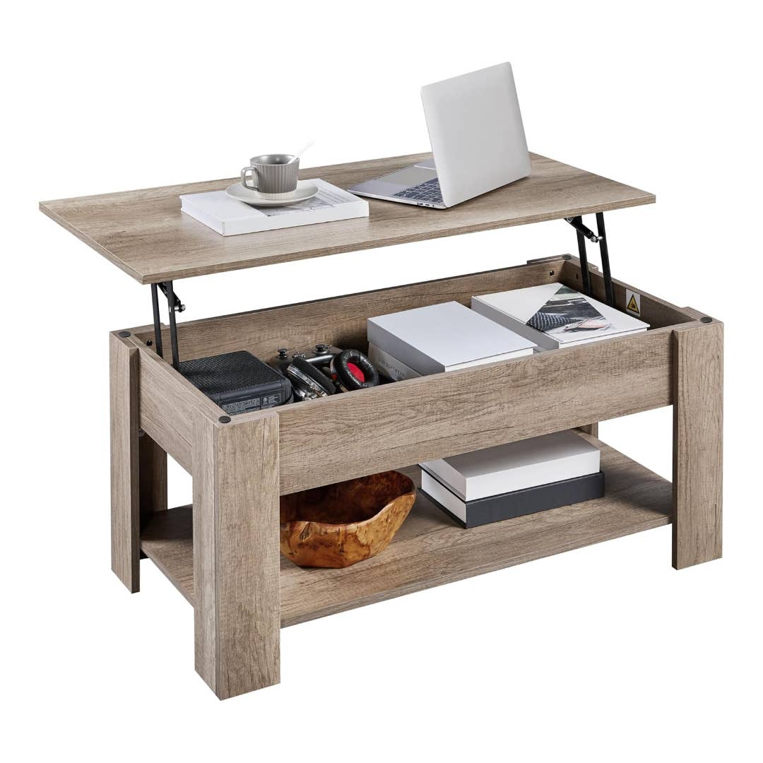 Amazon has a hidden storage coffee table on sale for $64 - TheStreet