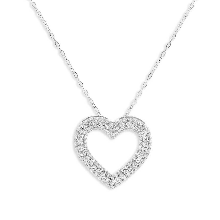 Macy's is selling a sterling silver heart pendant for $21 - TheStreet