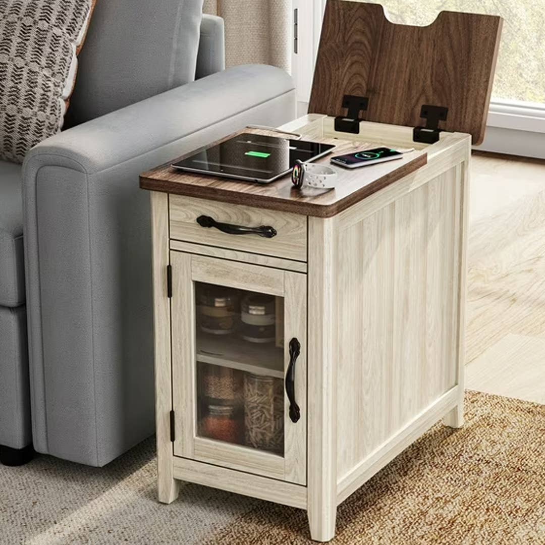 Walmart is selling a $240 farmhouse end table for $120 - TheStreet