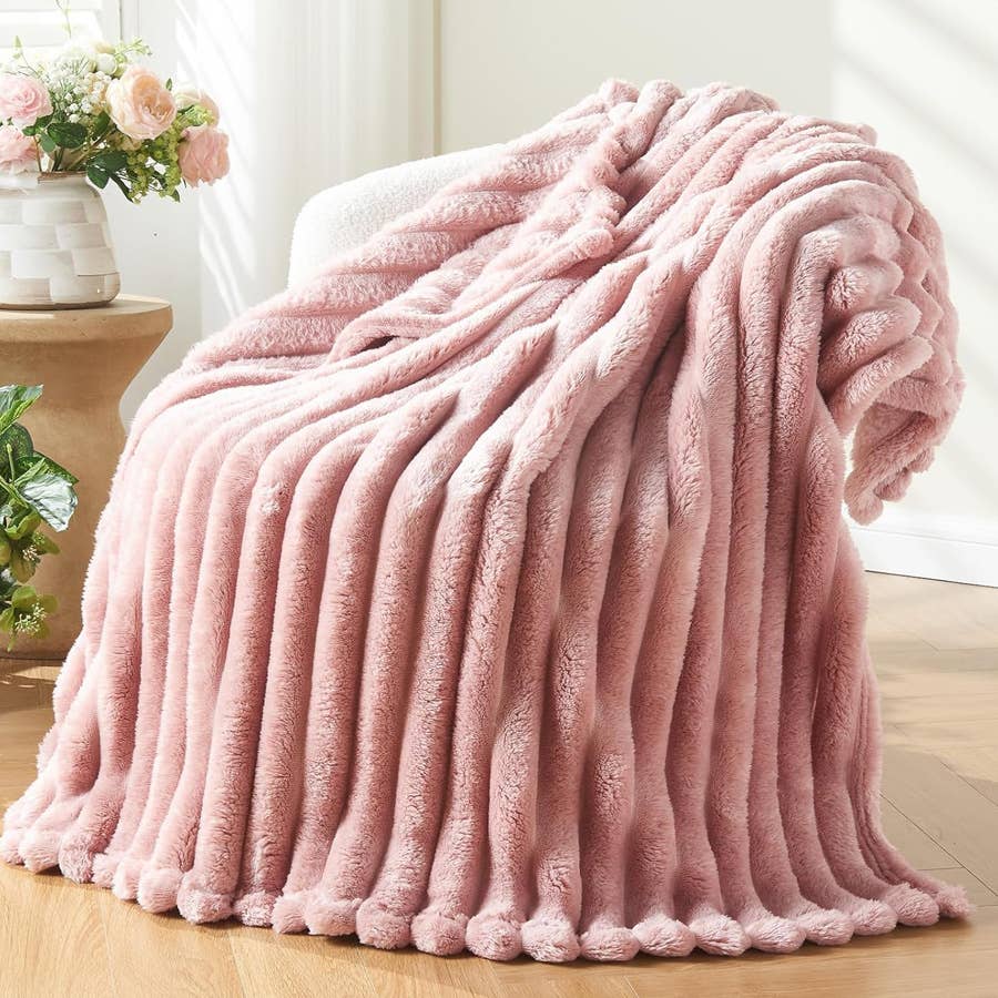 Amazon's luxurious fleece throw blanket is on sale for $18 - TheStreet