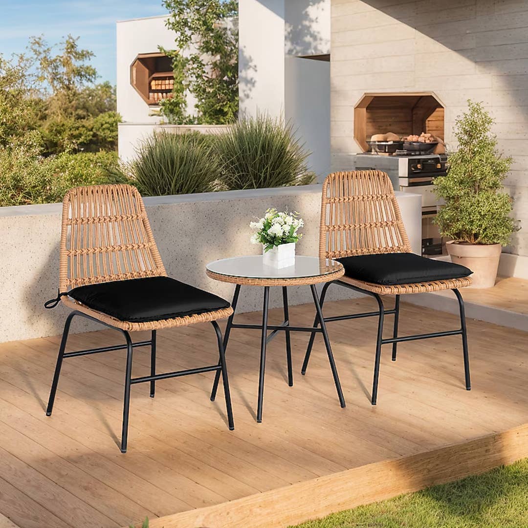 Lowes is selling a $126 wicker patio set for $85 - TheStreet