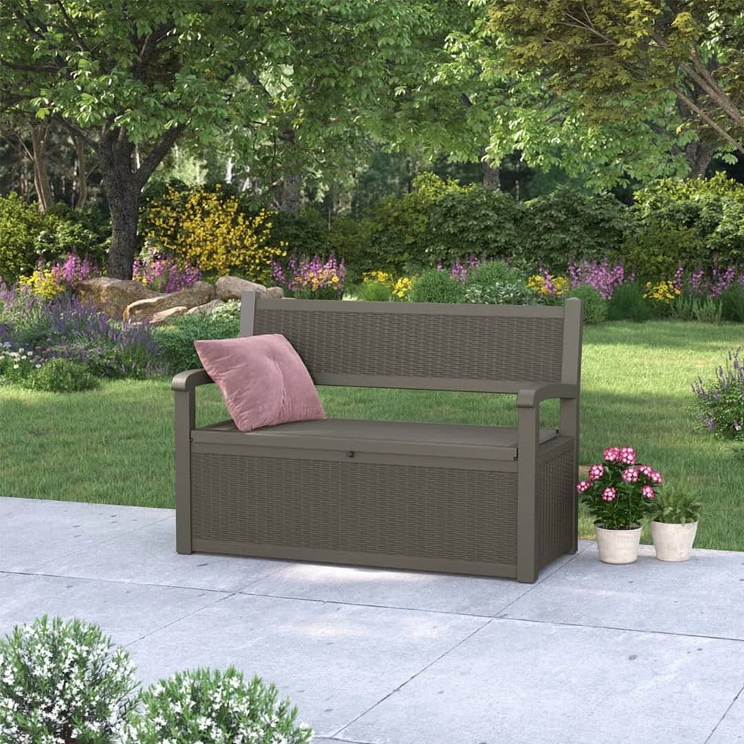 Walmart is selling a $276 outdoor storage bench for $140 - TheStreet