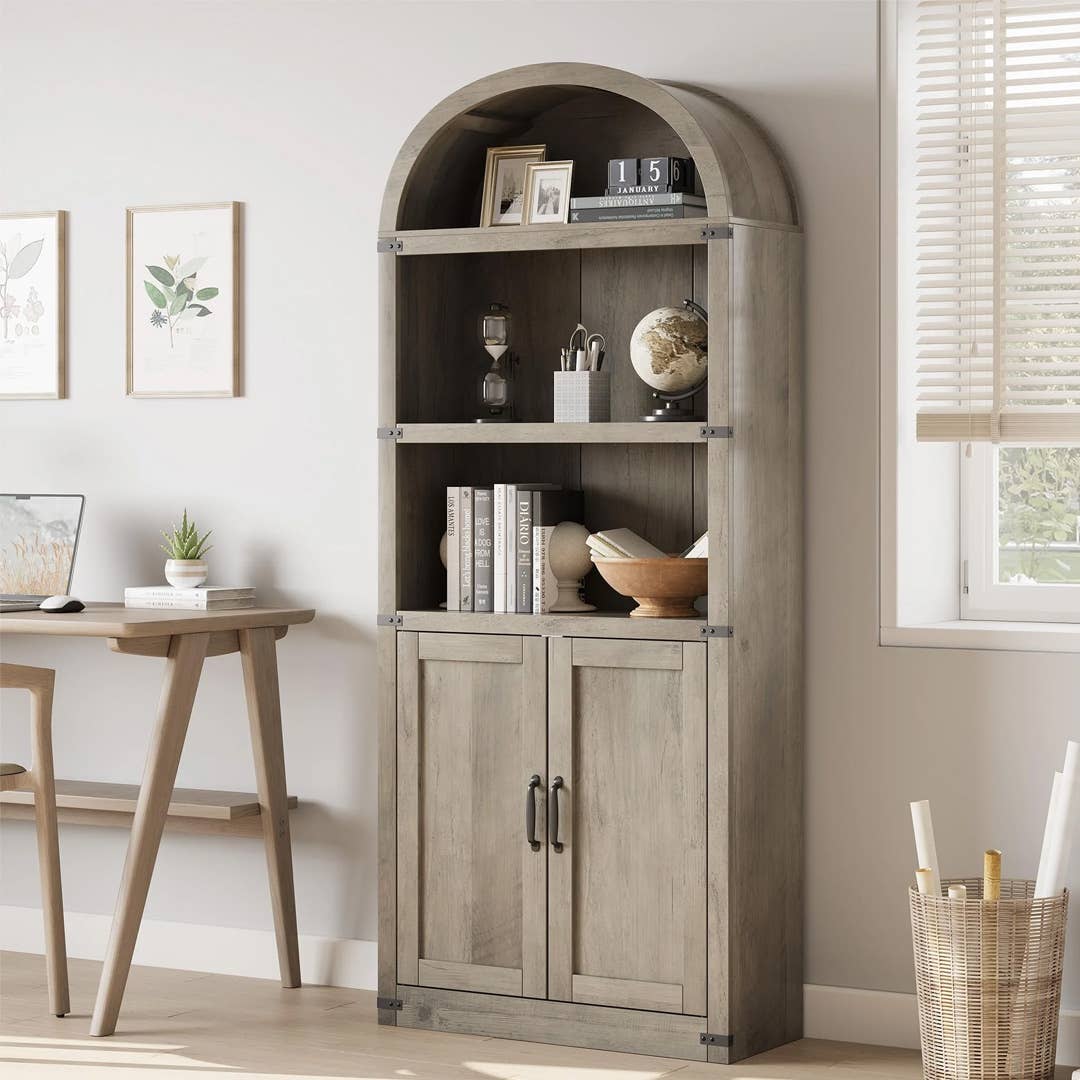 Walmart's farmhouse bookcase is just $101 - TheStreet