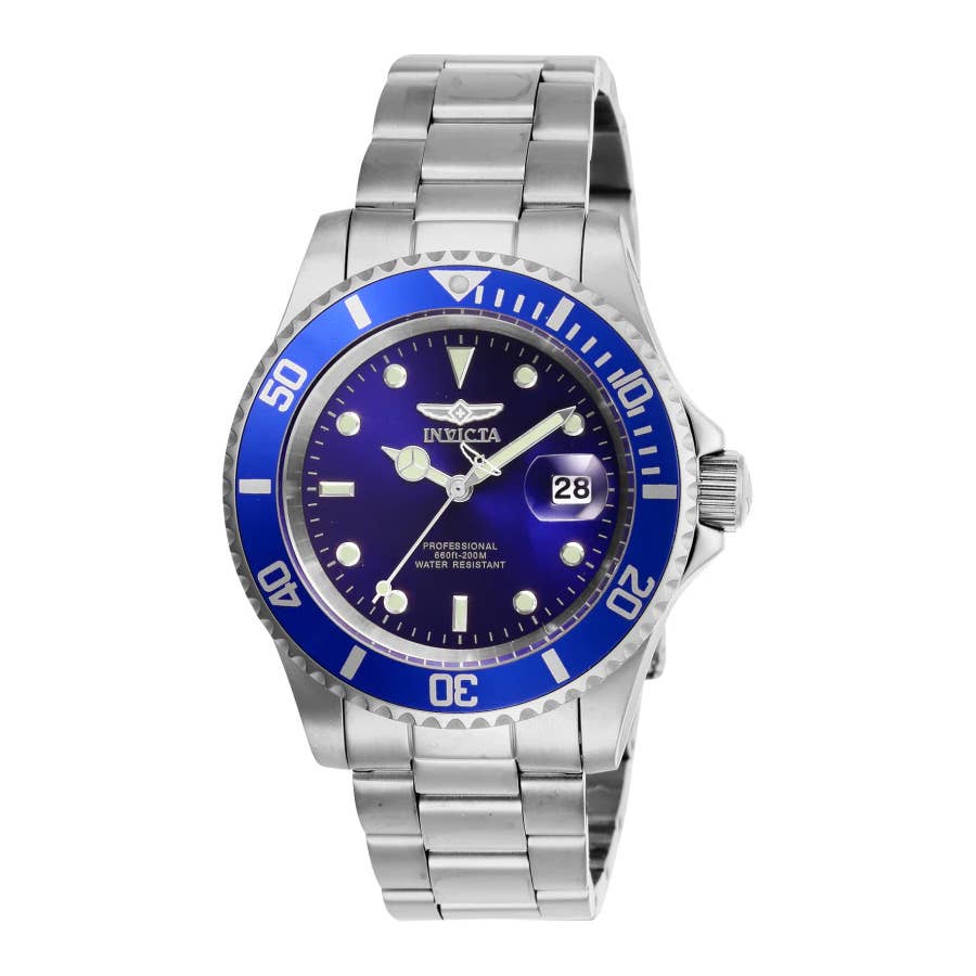 A $495 stainless steel Invicta watch is on sale for only $64 - TheStreet