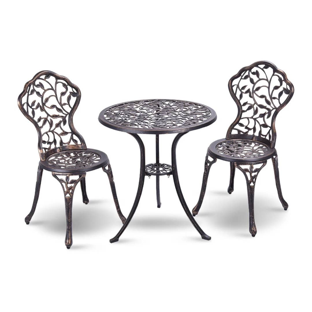 Walmart is selling a $209 antique bistro patio set for $130 - TheStreet