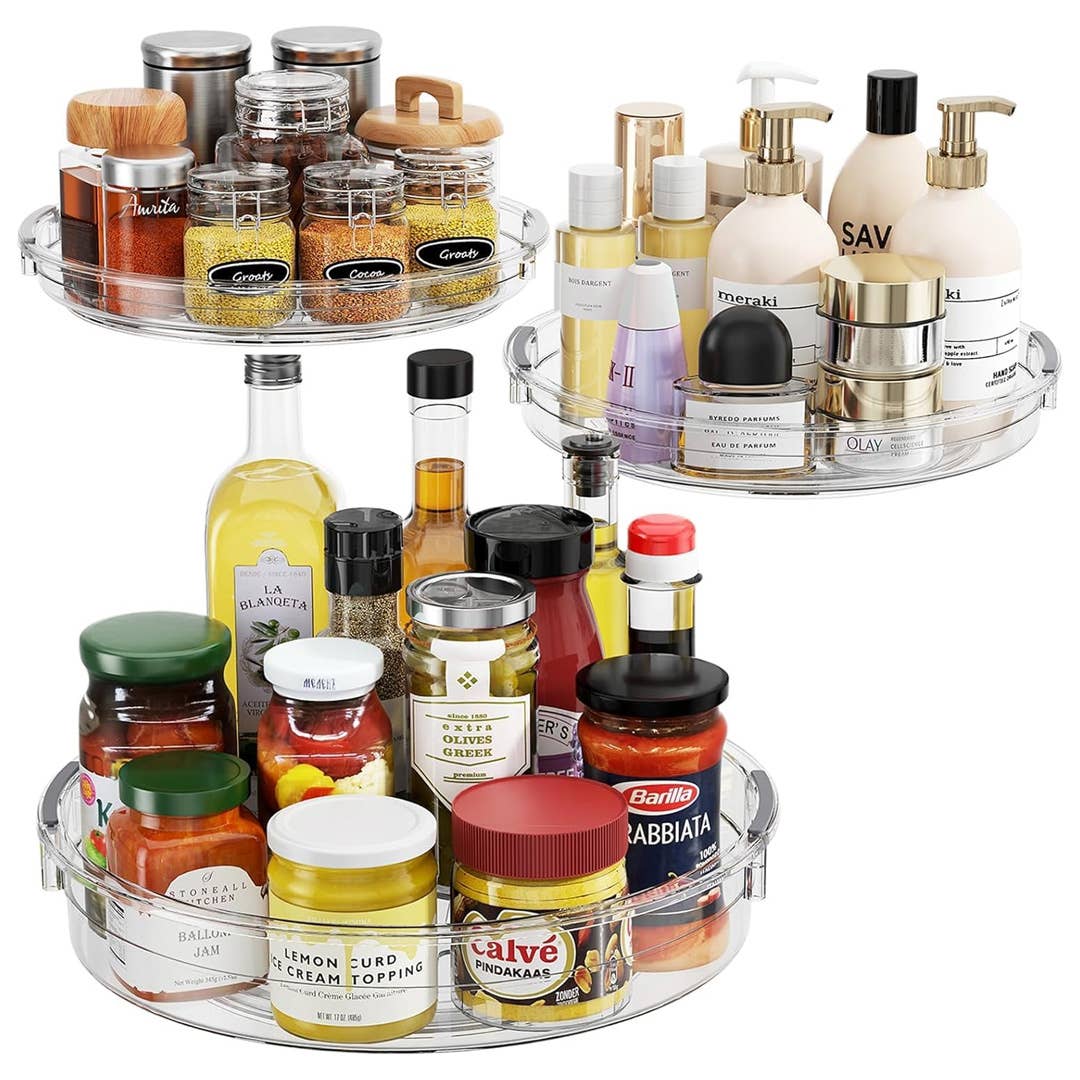 Amazon is selling a Lazy Susan organizer set for $20 - TheStreet