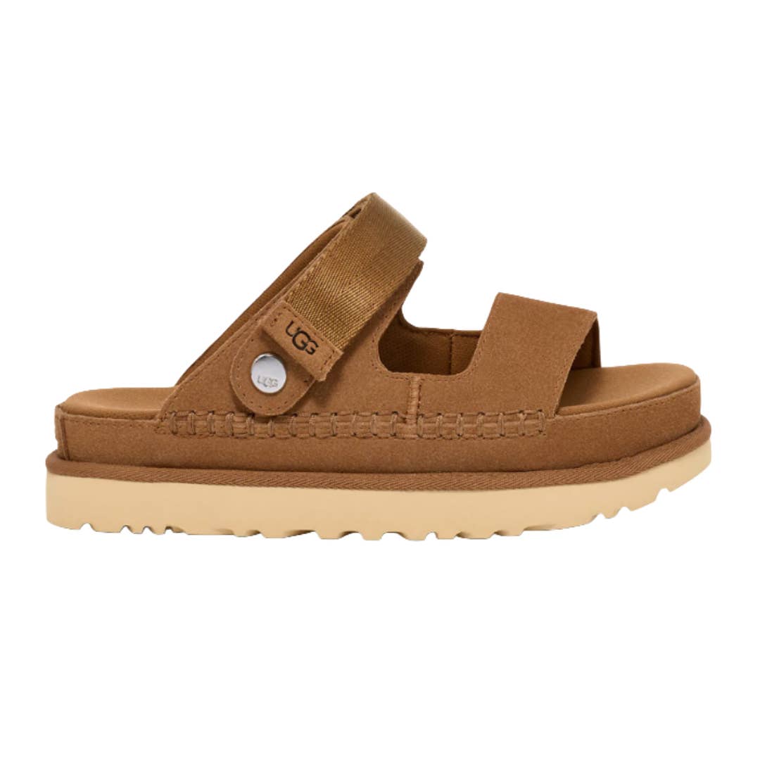 Nordstrom Rack's comfy Ugg Goldenstar Sandals are 37% off - TheStreet