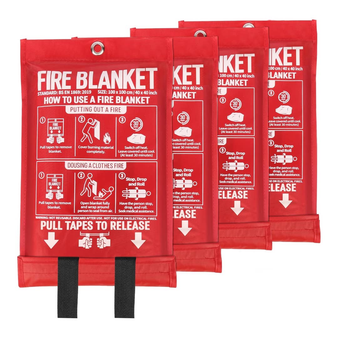 Amazon has a 4-pack of emergency fire blankets for $13 - TheStreet