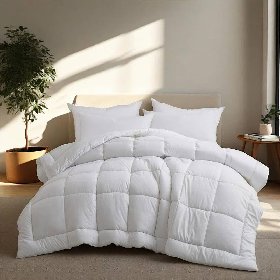 Wayfair is selling a $140 down alternative comforter for $49 - TheStreet