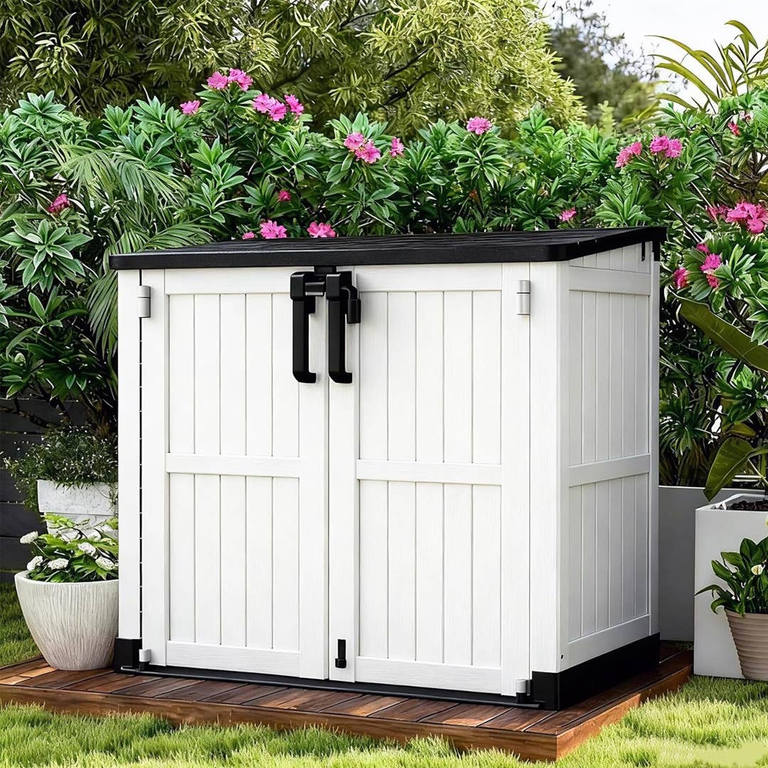 Amazon is selling an outdoor storage shed for only $260 - TheStreet