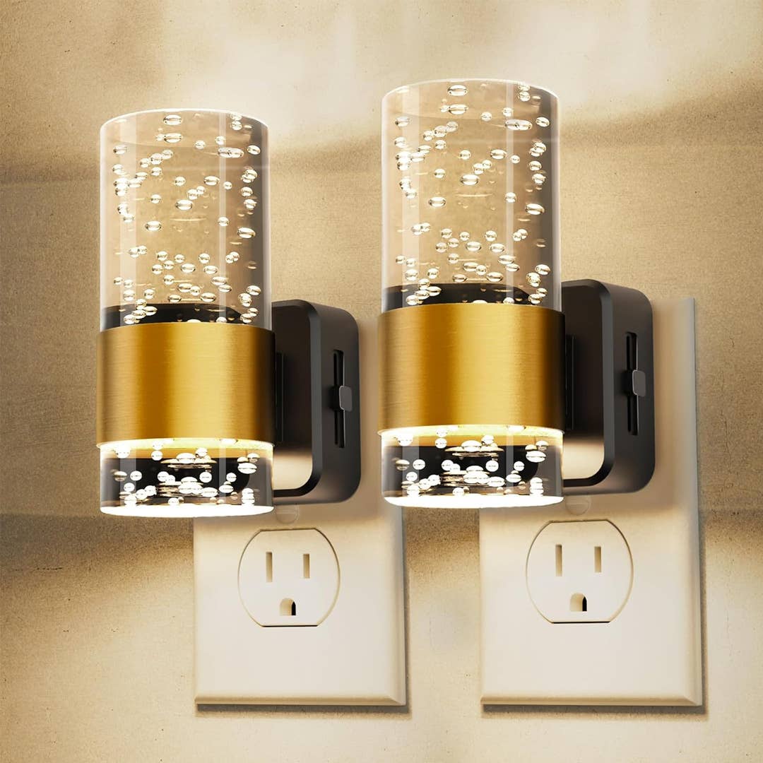 Amazon's chic 2-pack of nightlights is on sale for just $27 - TheStreet