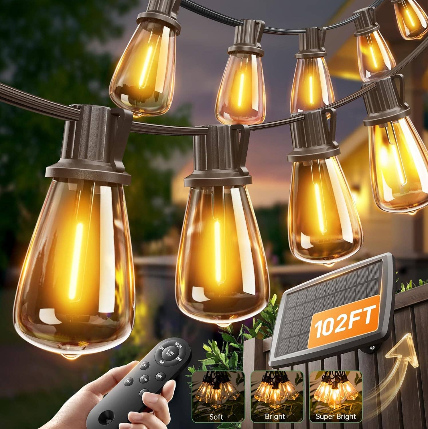 Amazon is selling a $50 strand of outdoor lights for $36 - TheStreet