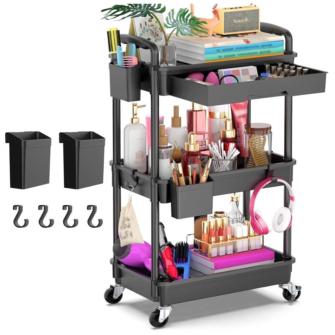 Walmart is selling a 3-tier storage cart for only $17 - TheStreet