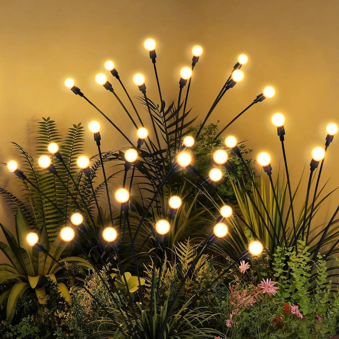 Amazon is selling outdoor solar firefly lights for just $10 - TheStreet
