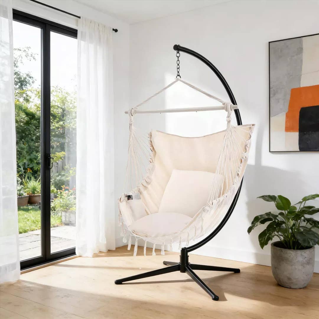 Target is selling a $70 boho hammock swing for $37 - TheStreet