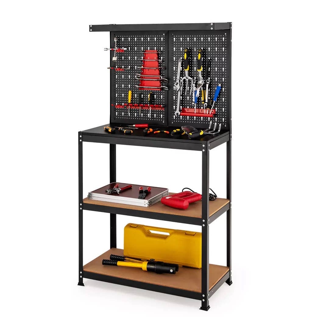 Target's $320 4-shelf tool organizer workbench is just $95 - TheStreet