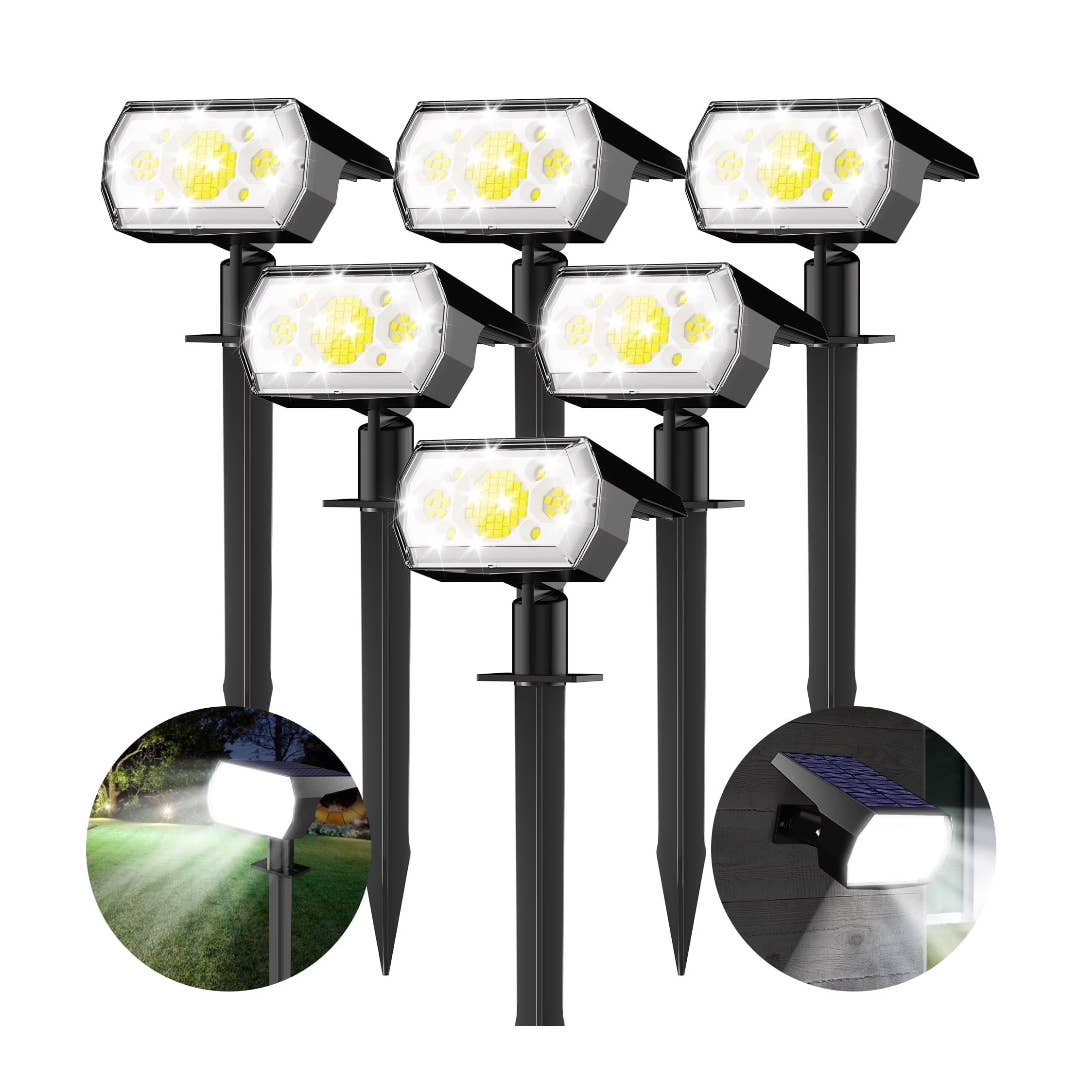 Walmart is selling a 6-pack of outdoor solar lights for $34 - TheStreet