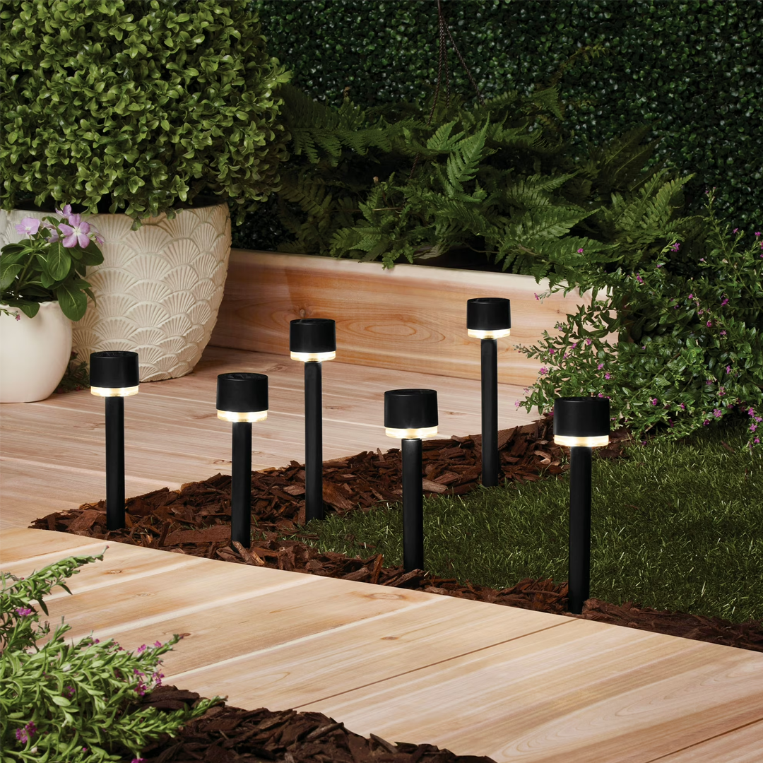 Walmart is selling a 6-pack of solar landscape lights for $8 - TheStreet