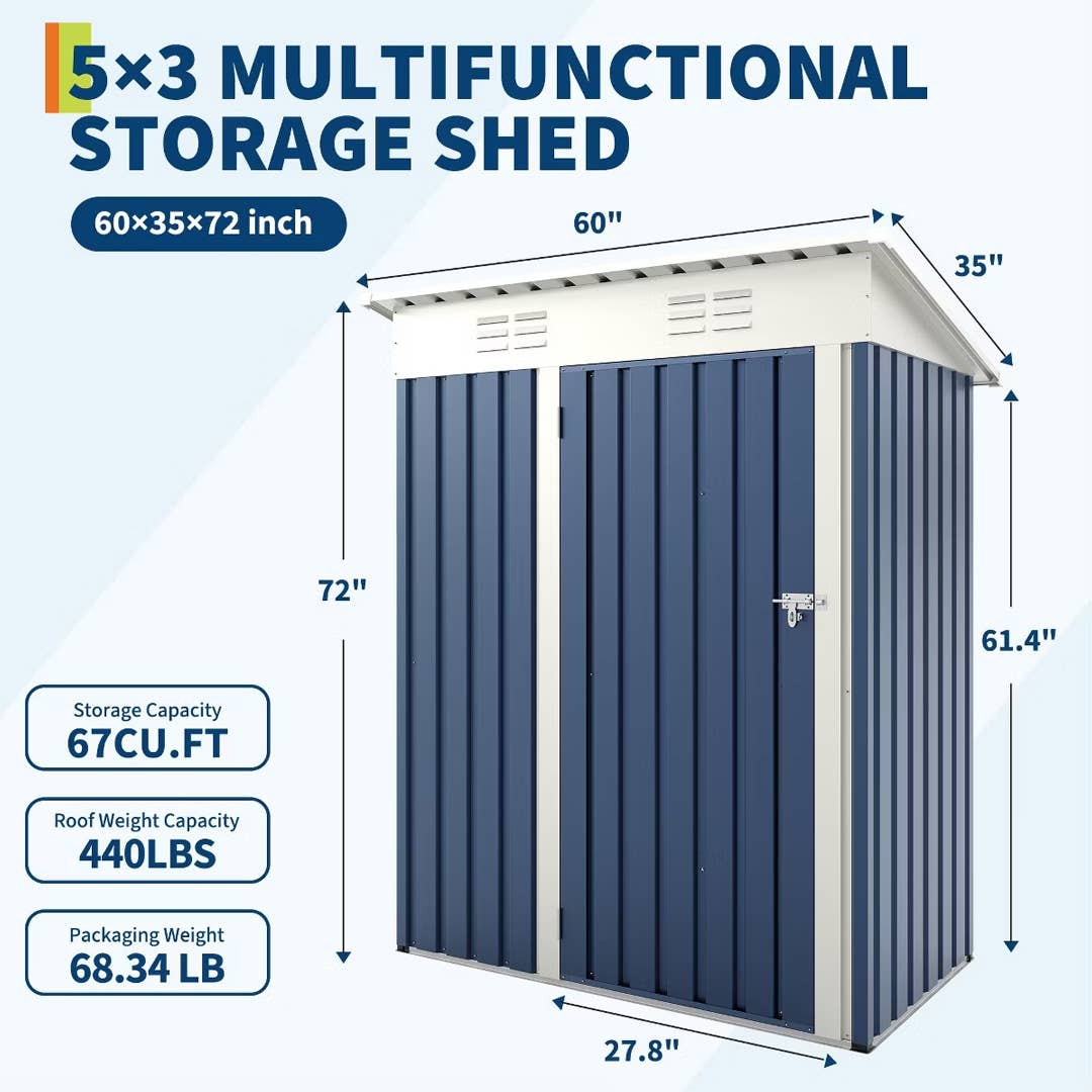 Target is selling a $323 metal storage shed for $160 - TheStreet