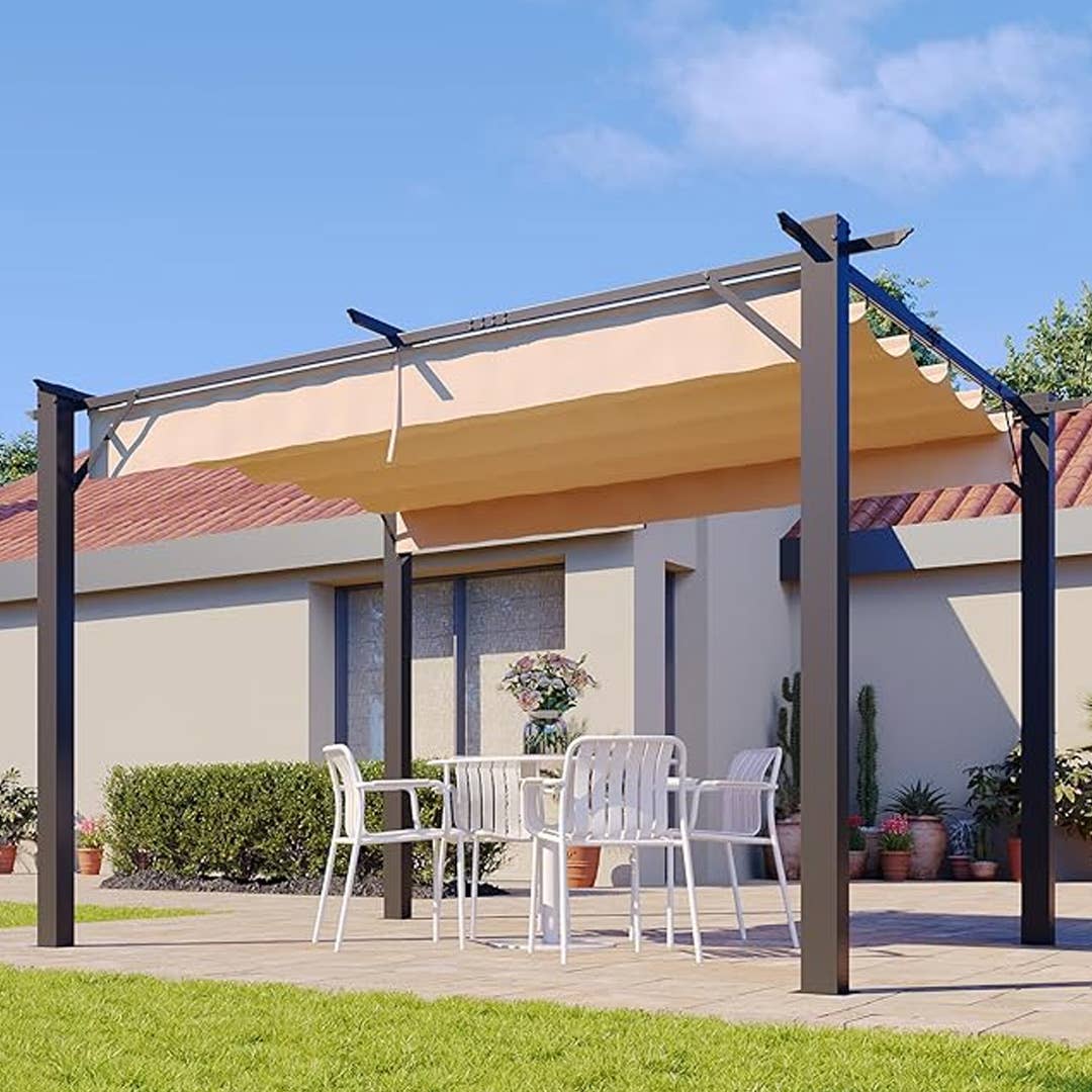 Amazon is selling an outdoor pergola for just $198 - TheStreet