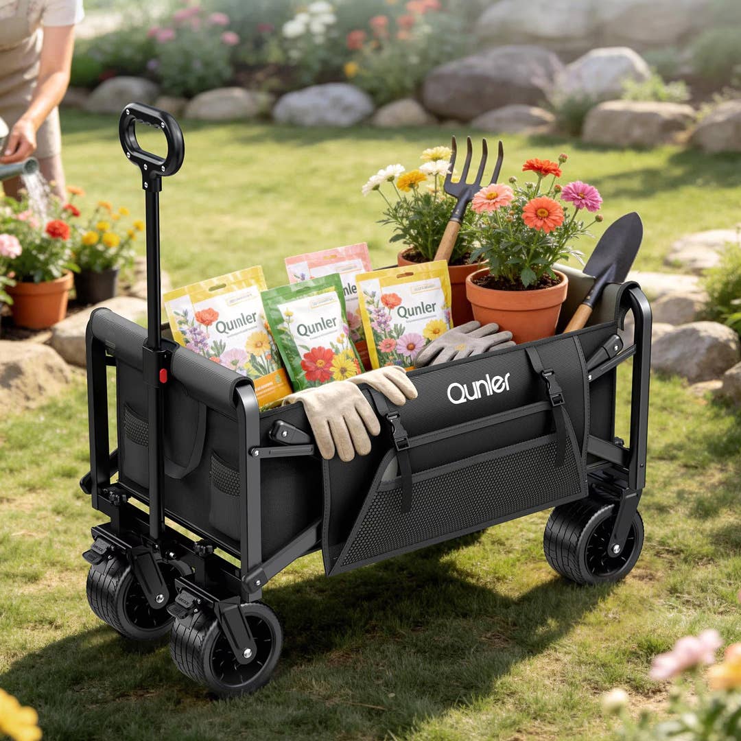 Walmart has a $170 folding wagon on clearance for $76 - TheStreet