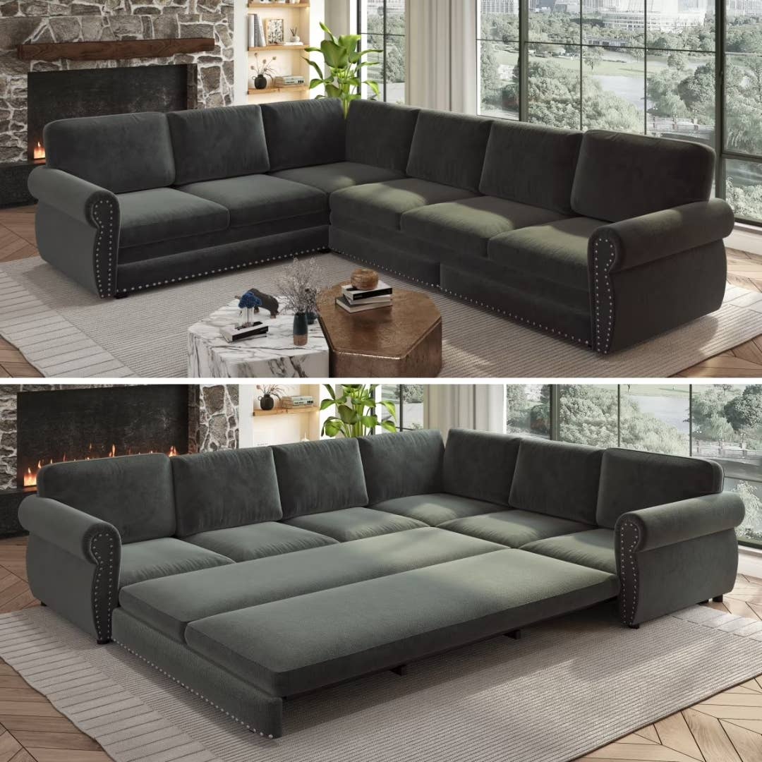 Target's sectional sofa maximizes living room seating - TheStreet