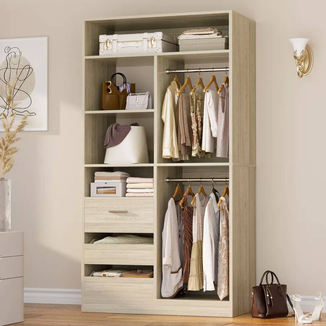 3 ways to maximize the space in a cramped closet - TheStreet