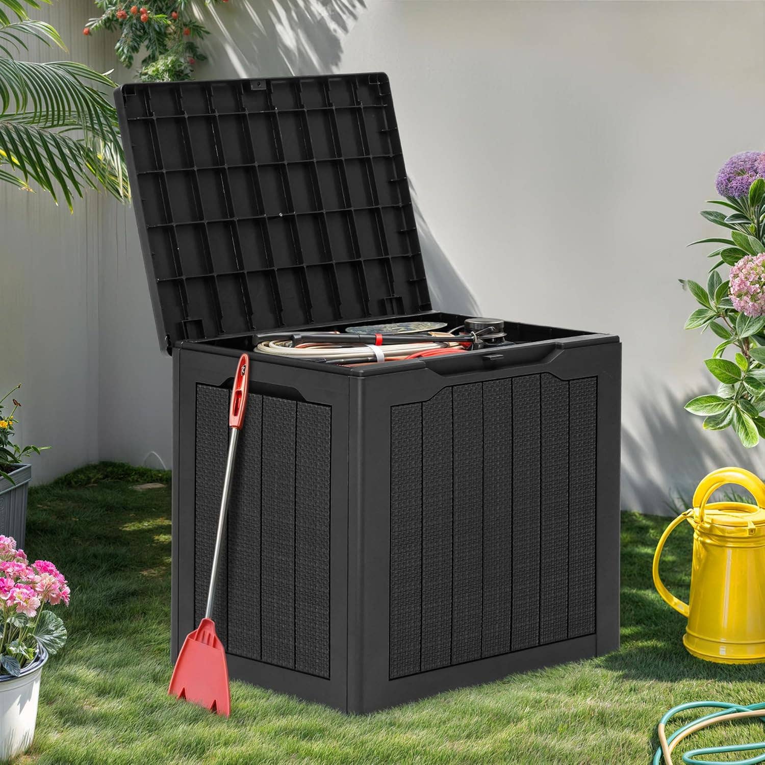 Amazon's 30-gallon deck box is now available for $24 - TheStreet