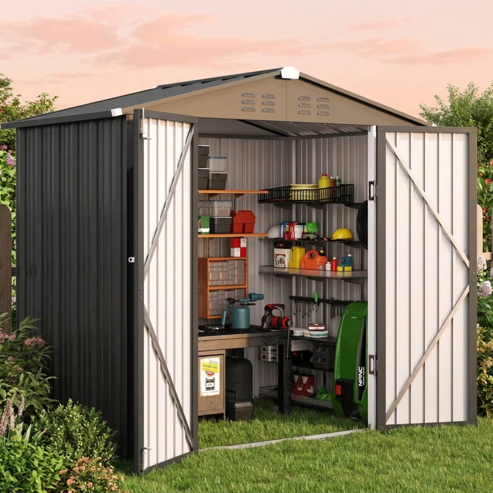 Walmart has a walk-in outdoor storage shed for just $120 - TheStreet