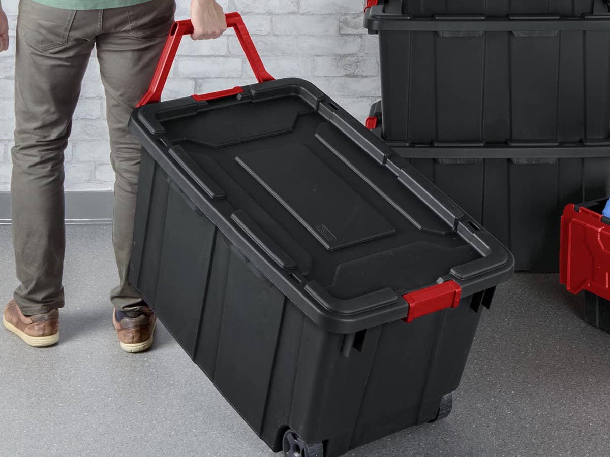 Organize with plastic storage containers and save money - TheStreet