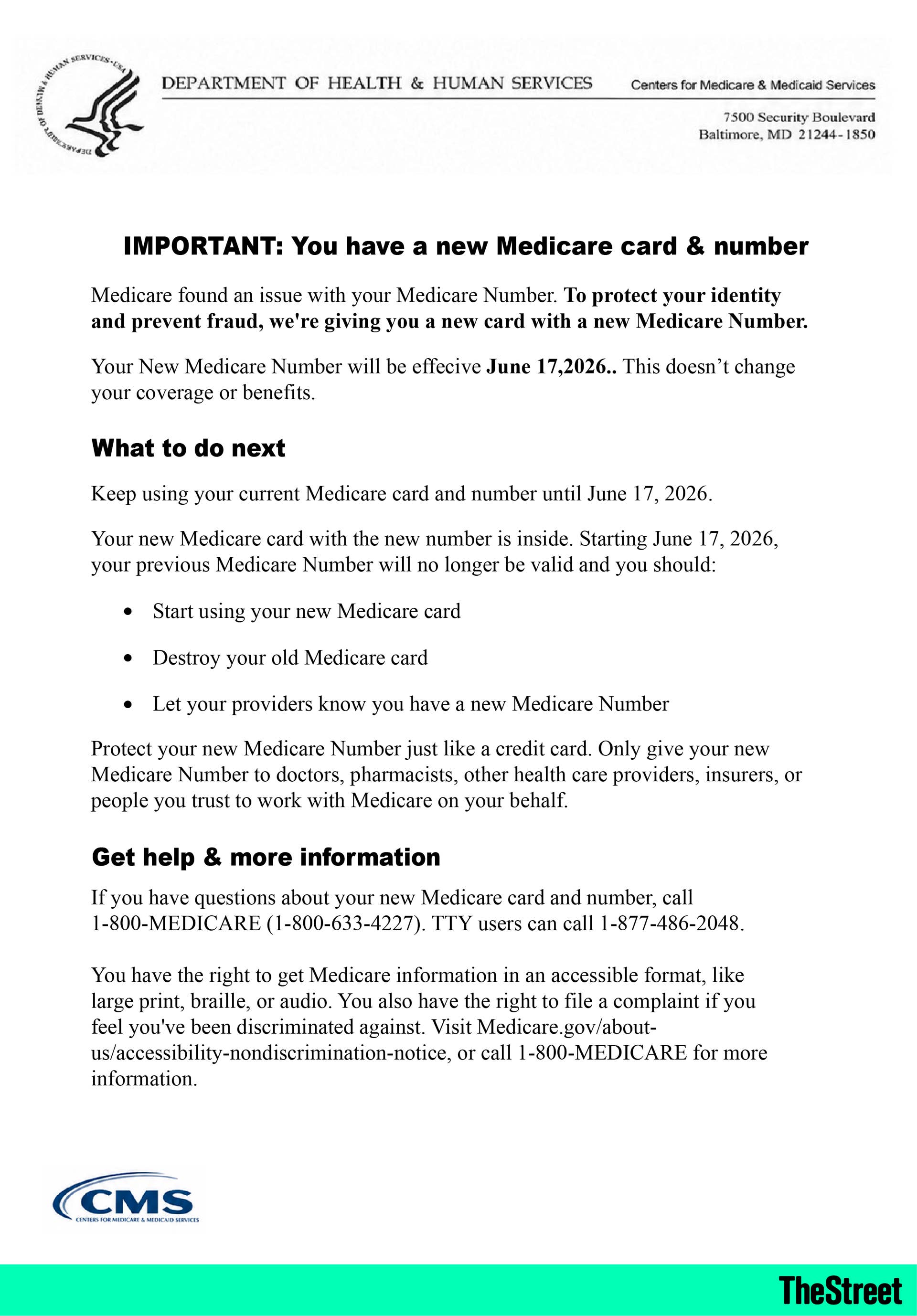New Medicare Card: How to Spot the Real One From a Scam - TheStreet