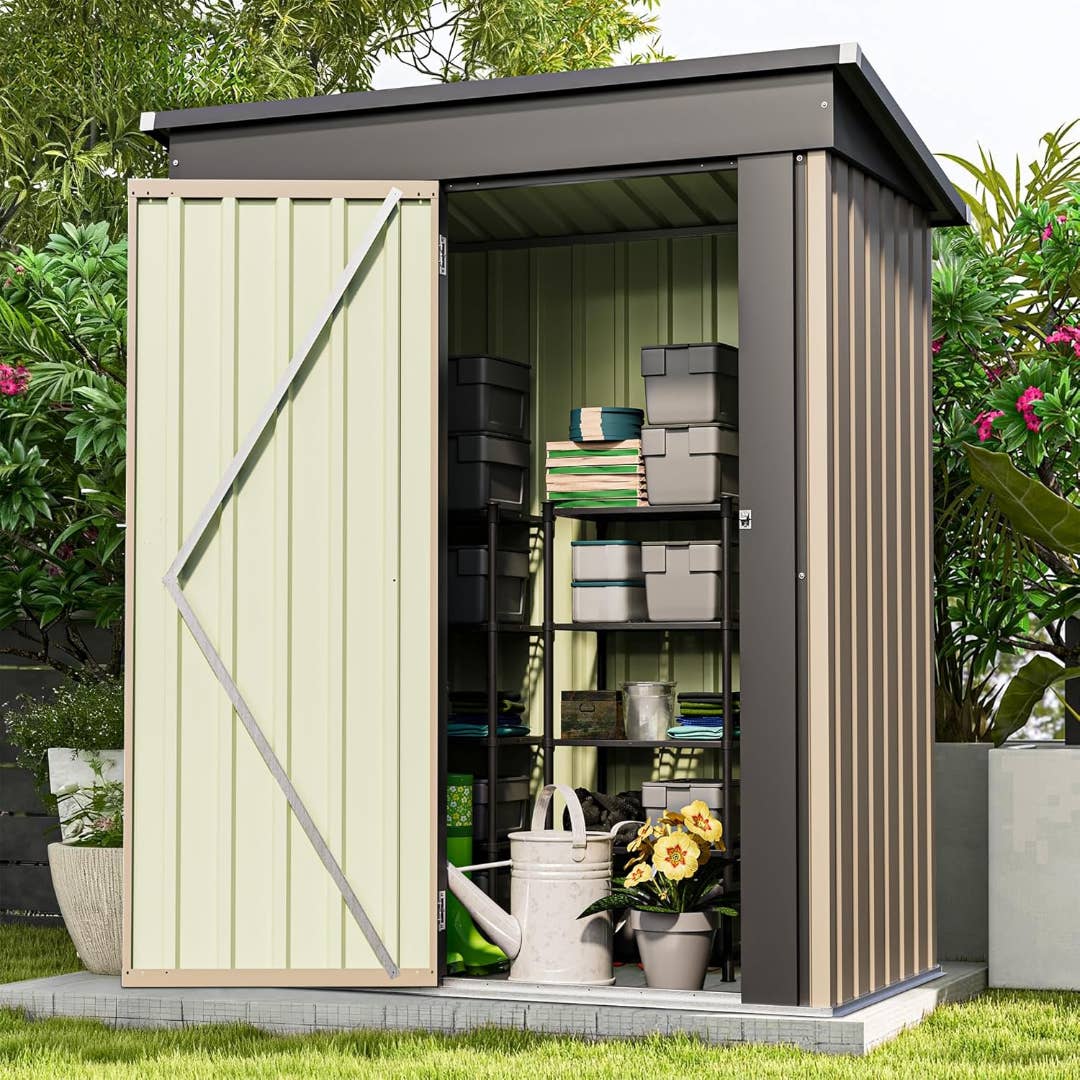Amazon's bestselling storage shed is just $110 - TheStreet