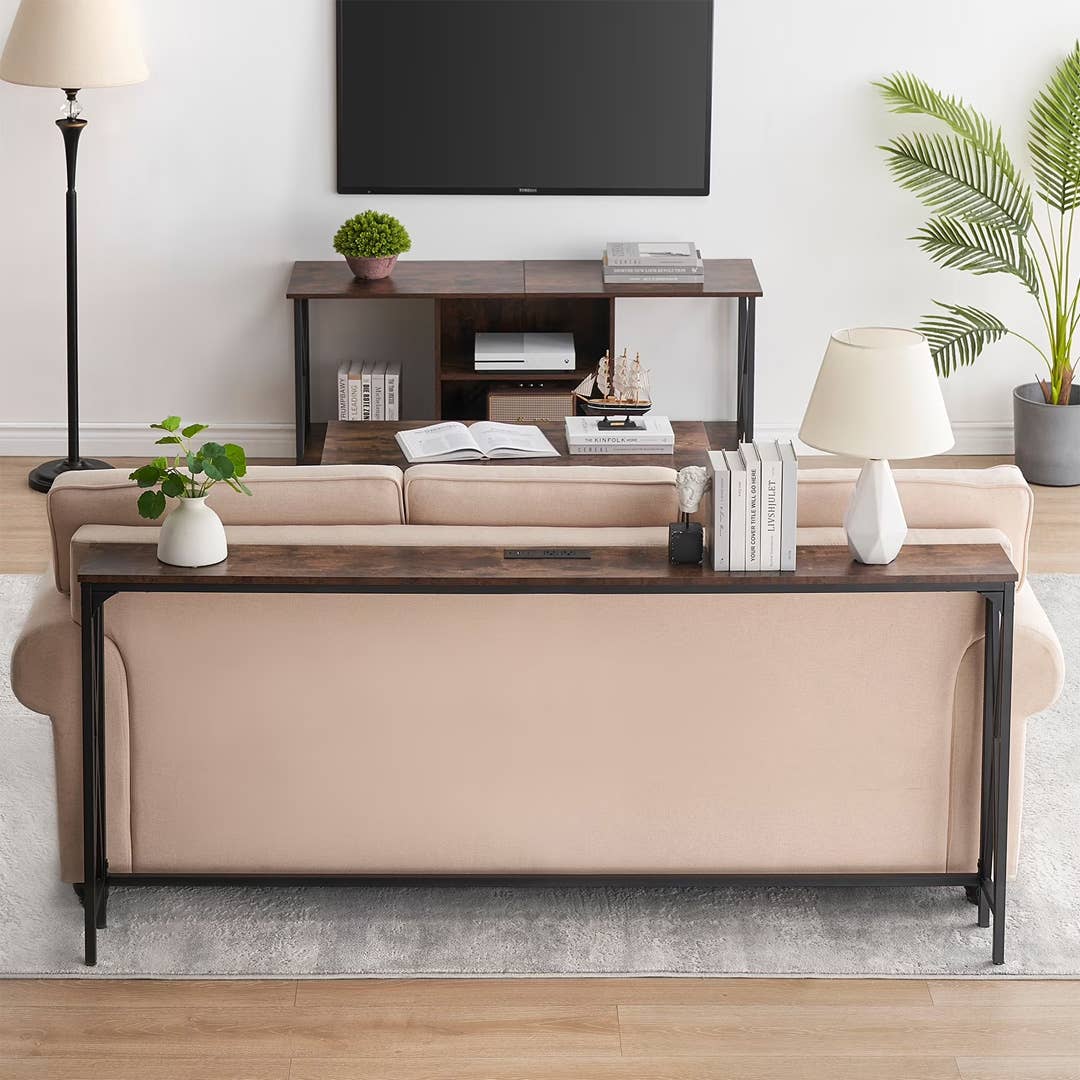 Amazon's $55 sofa table set is a smart living room upgrade - TheStreet