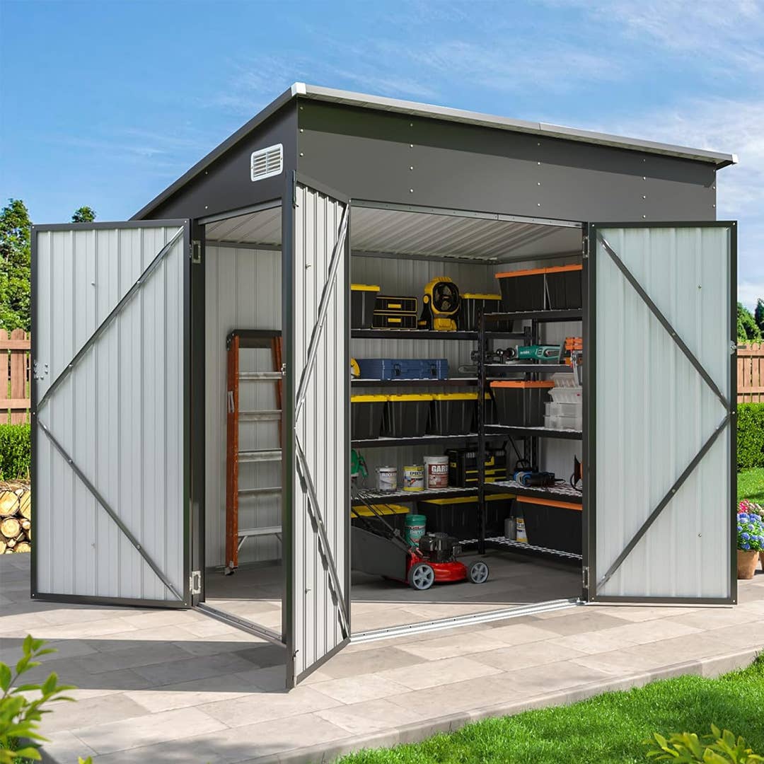 A triple-door storage shed is $200 ahead of Amazon Prime Day - TheStreet