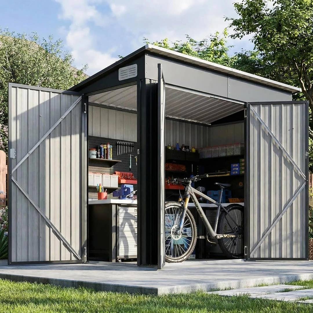A triple-door storage shed is $200 ahead of Amazon Prime Day - TheStreet