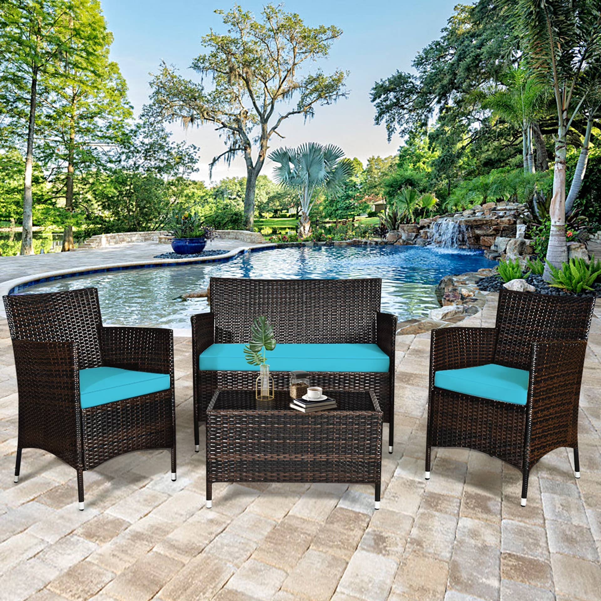 Walmart is selling a 4-piece patio set for $129 - TheStreet