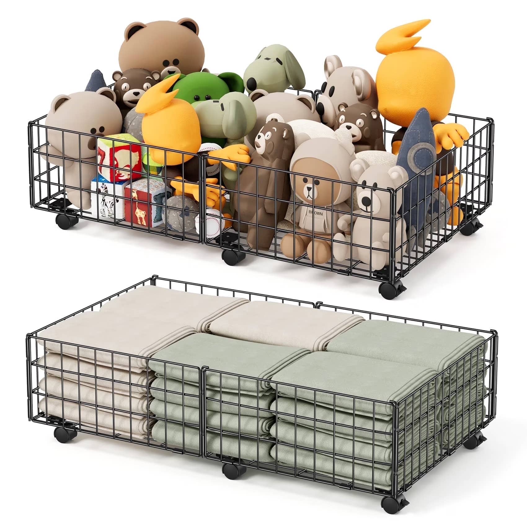 Using unused space under the bed offers easy storage from $7 - TheStreet