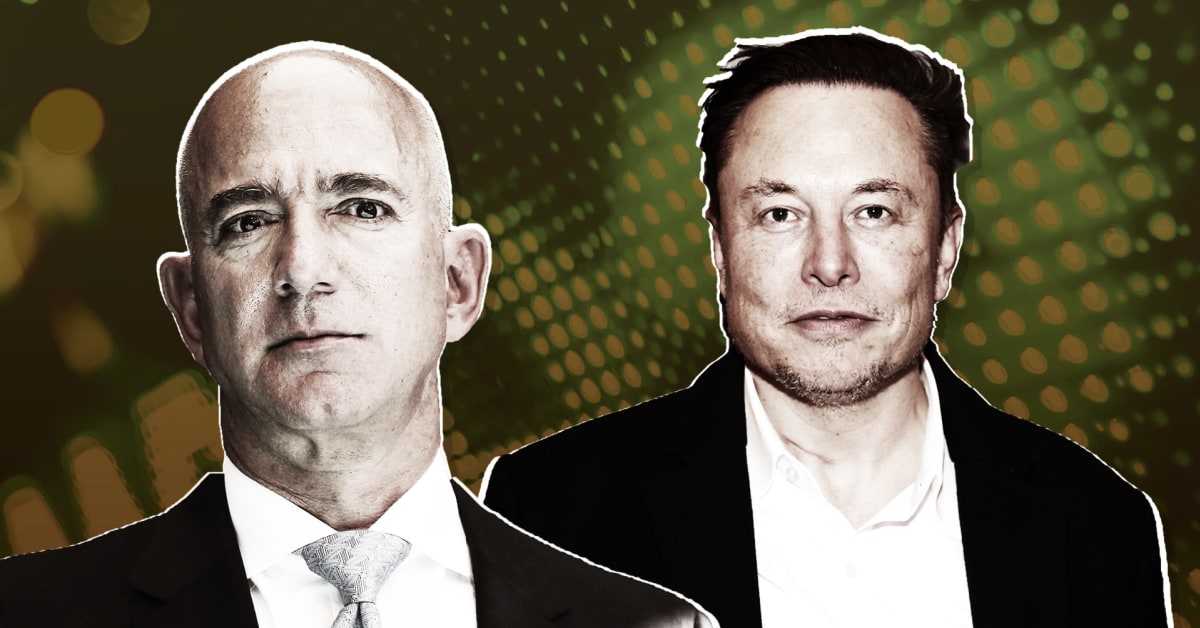 Jeff Bezos' Amazon quietly launches plan to take down Elon Musk - TheStreet