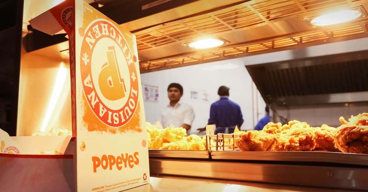Popeyes Menu Brings Back a 'Hot' Seller - TheStreet