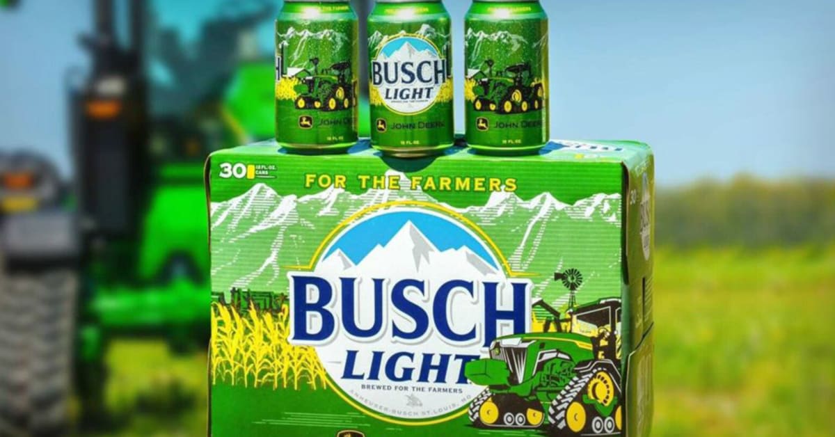 John Deere And Busch Light Team Up For a Limited-Edition Can - TheStreet