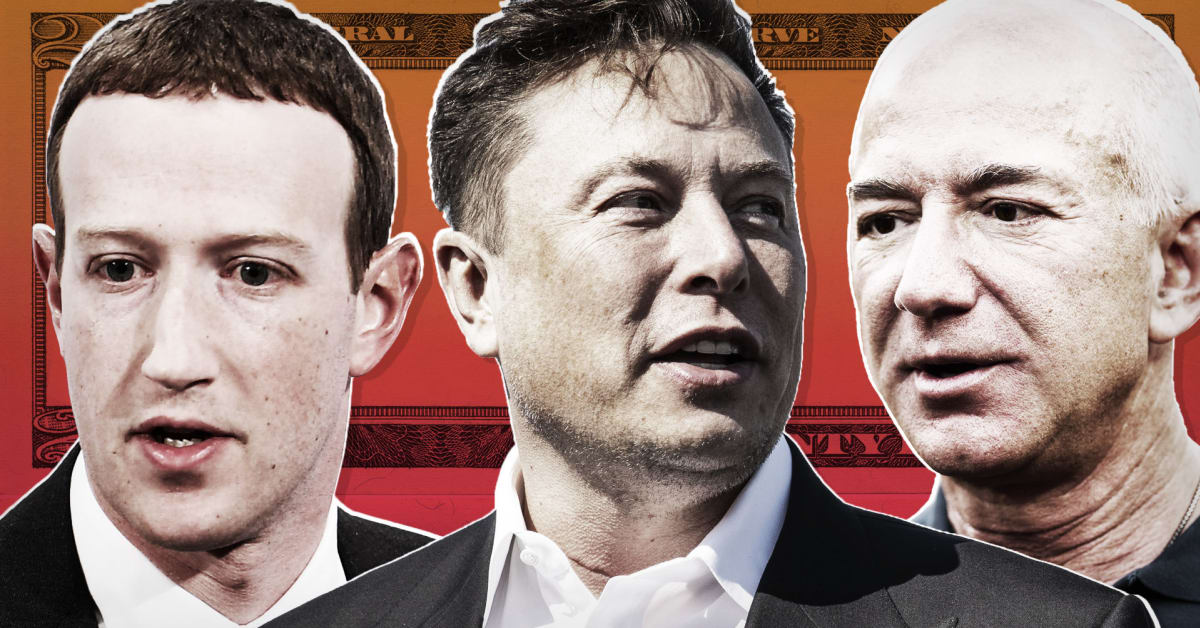 Zuckerberg, Bezos, Musk Lose a Staggering Amount of Money - TheStreet