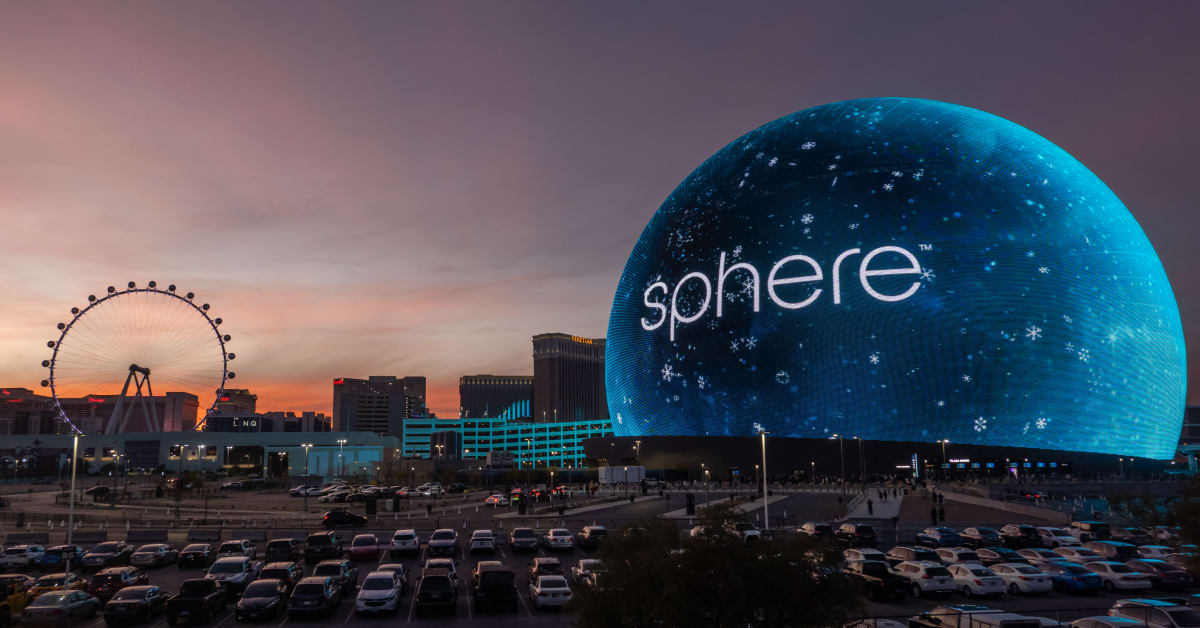 Las Vegas Strip Sphere ends legendary rock band residency - TheStreet