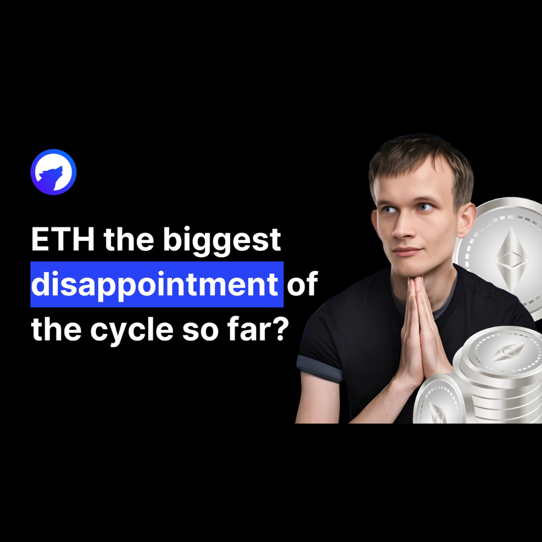 Analysis: Ethereum is the biggest disappointment of this cycle so far ...