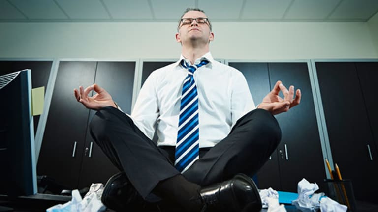 Meditating on the Toilet and 7 Other Ways to Relax at Work - TheStreet