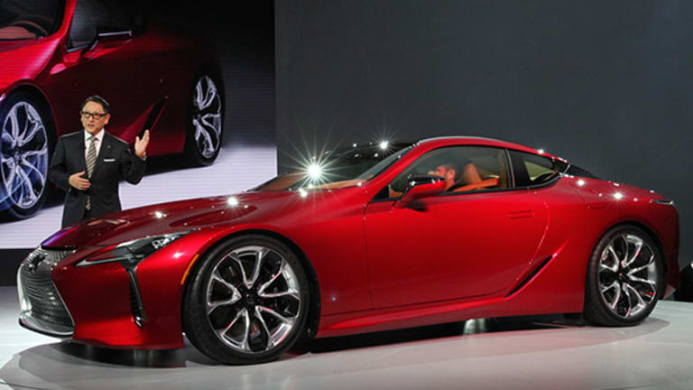 Toyota's (TM) Lexus Takes Wraps Off New Flagship Luxury SUV - TheStreet