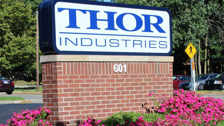 Thor Industries Shares Soar on Fourth-Quarter Profit Beat - TheStreet