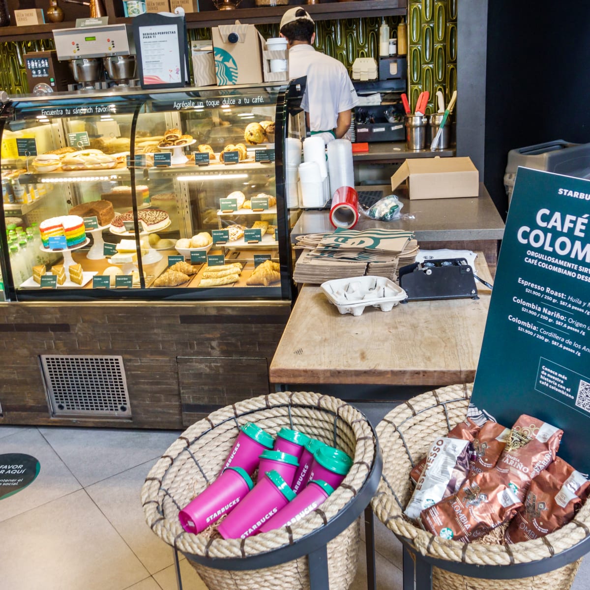 Starbucks Counter Display