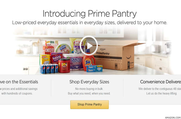 Amazon Unveils Prime Pantry Online Grocery Store - TheStreet