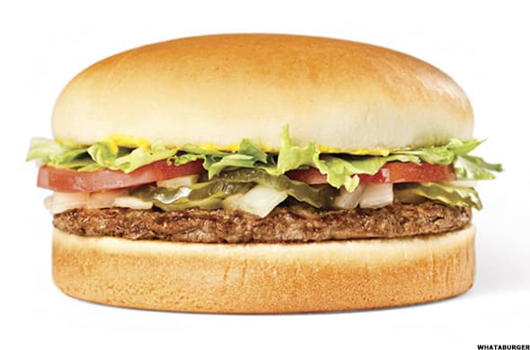 America's 10 Favorite Fast-Food Burgers - TheStreet