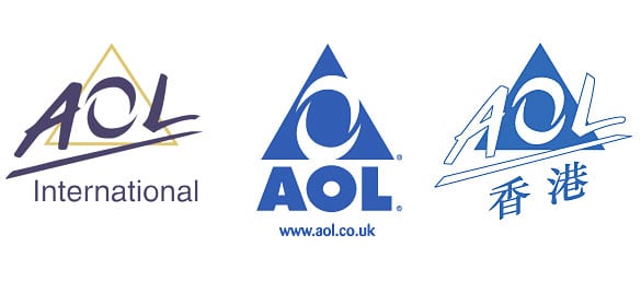 AOL's (AOL) Logo History -- From Control Video Corporation to America ...